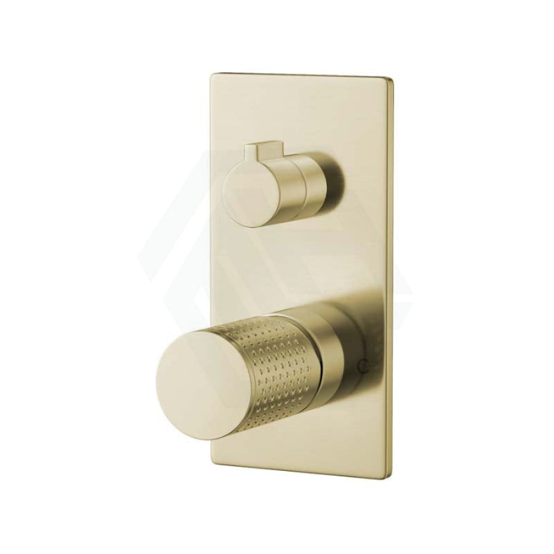 Linkware Gabe Wall Mixer Diverter Brushed Gold - MyHomeware Linkware Gabe Wall Mixer Diverter Brushed Gold - MyHomeware