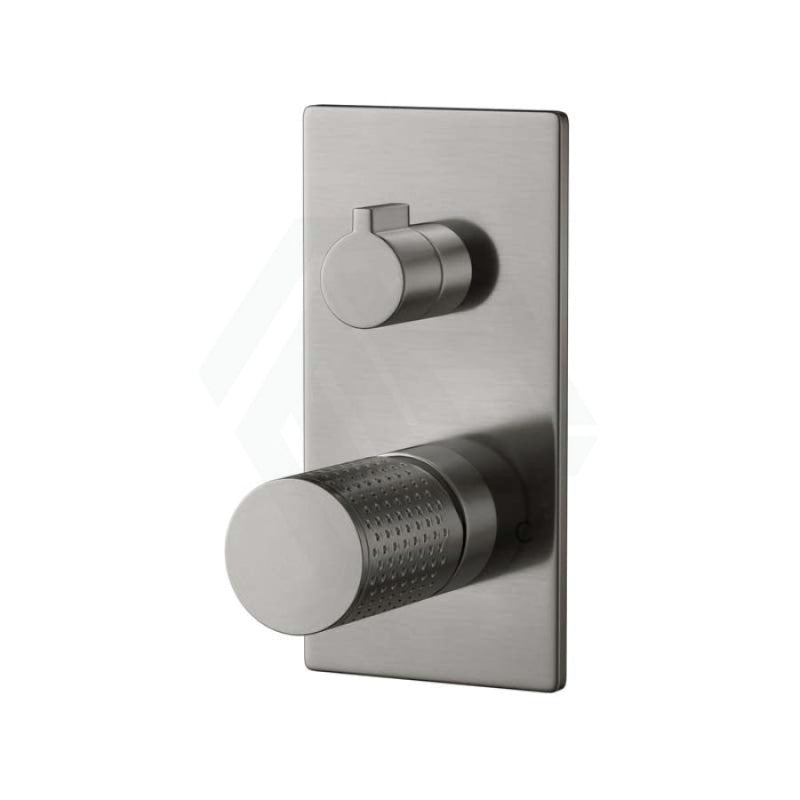 Linkware Gabe Wall Mixer Diverter Gunmetal - MyHomeware Linkware Gabe Wall Mixer Diverter Gunmetal - MyHomeware