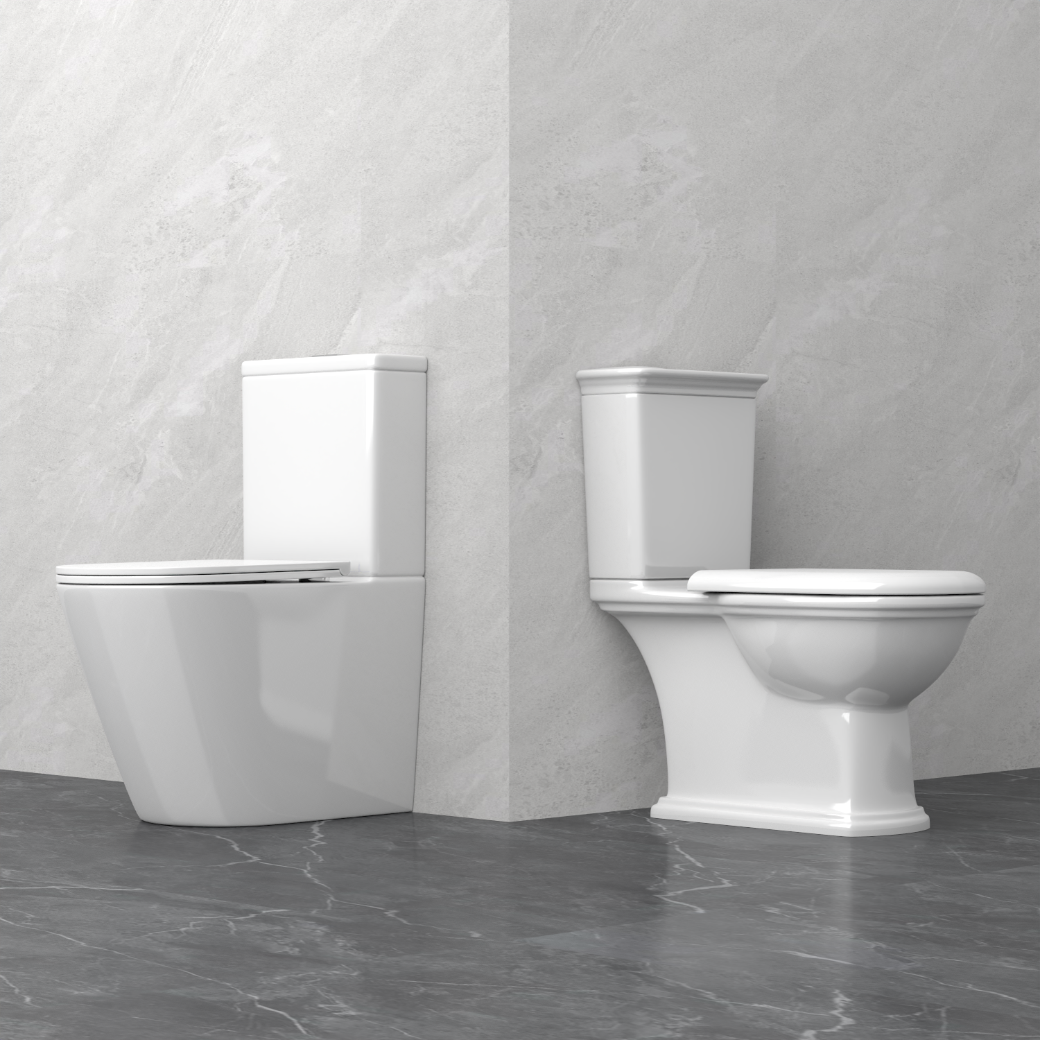 Close Coupled vs Back to Wall Toilets: Key Differences