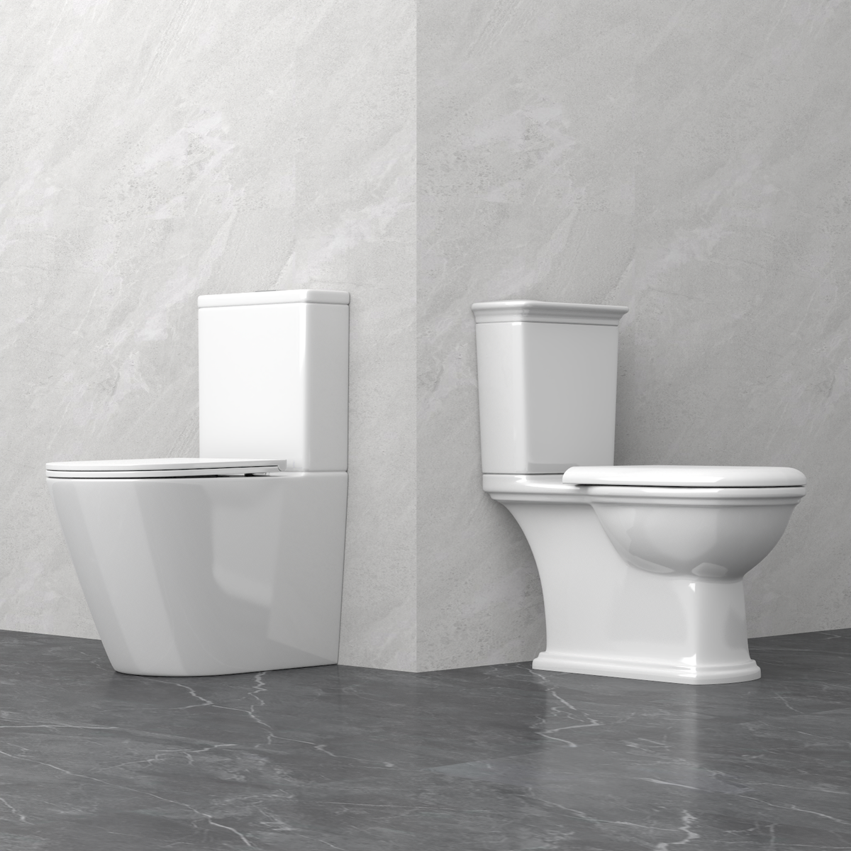 Close Coupled vs Back to Wall Toilets: Key Differences