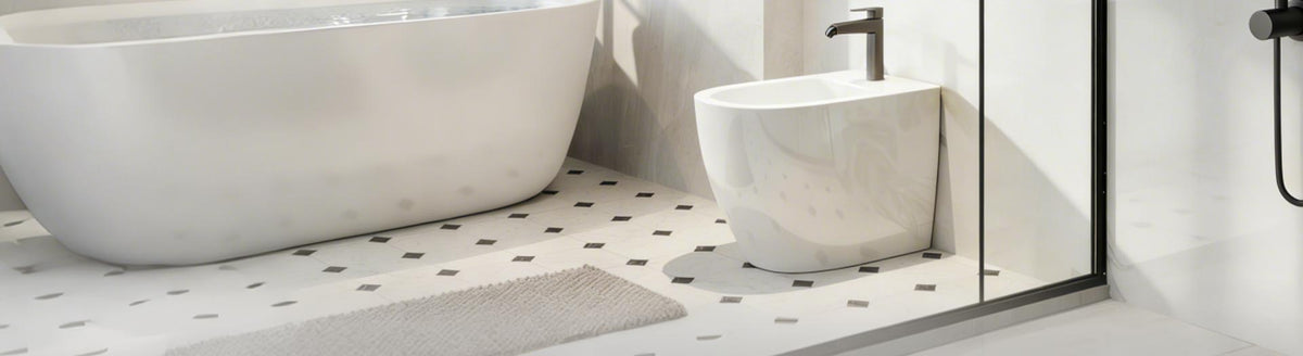 Ceramic Bidets - Double-Glazed China | Back-to-Wall