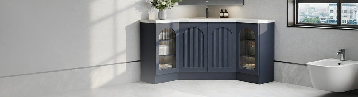 Corner Vanities – Space-Saving Bathroom Vanities | MyHomeware