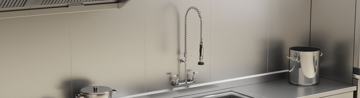 Commercial Kitchen Tapware in Australia - MyHomeware chrome