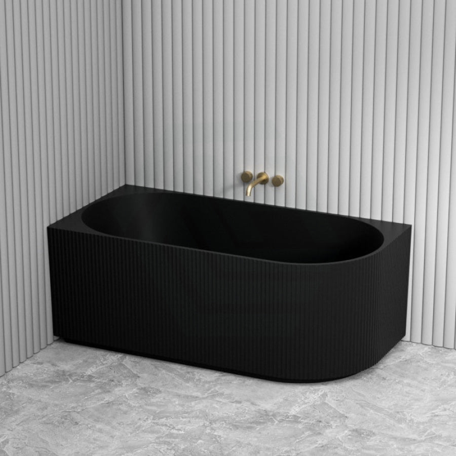 Ceto Left / Right Corner Back to Wall Bath Variant Colour - MyHomeware