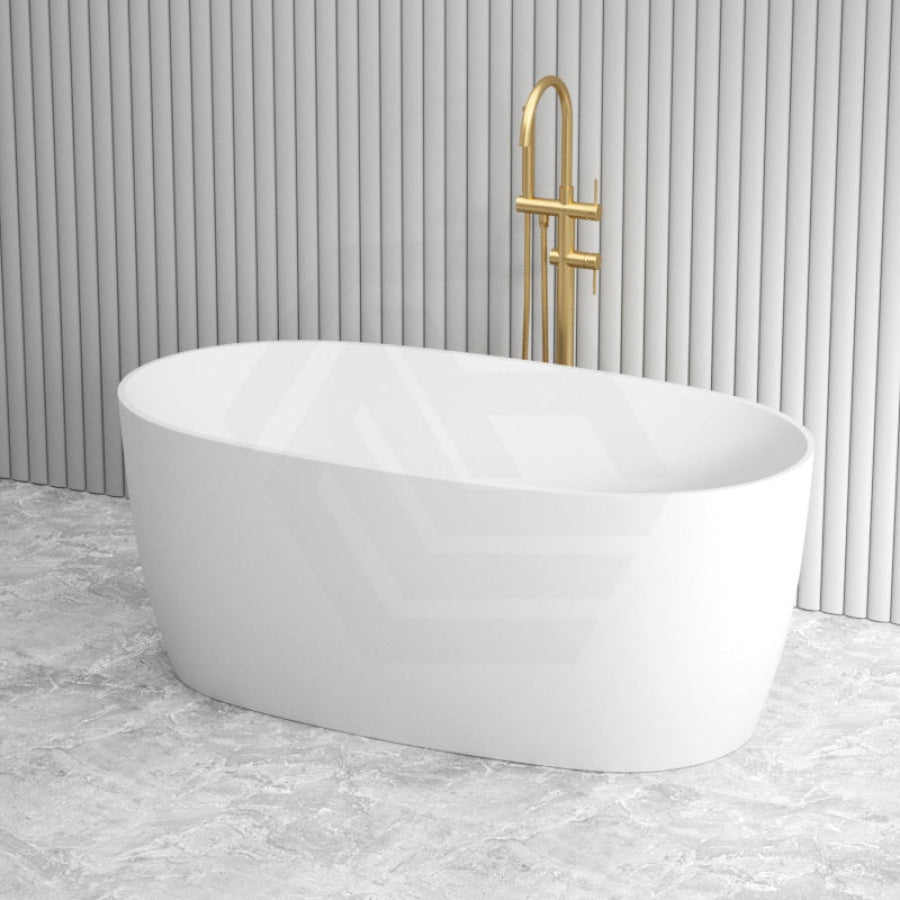 Delta Bathtub With Super Slim Edge Matt White - MyHomeware