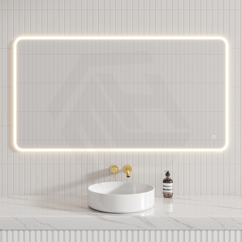 LED Mirror Touch Sensor Backlit Frosted Edge - MyHomeware