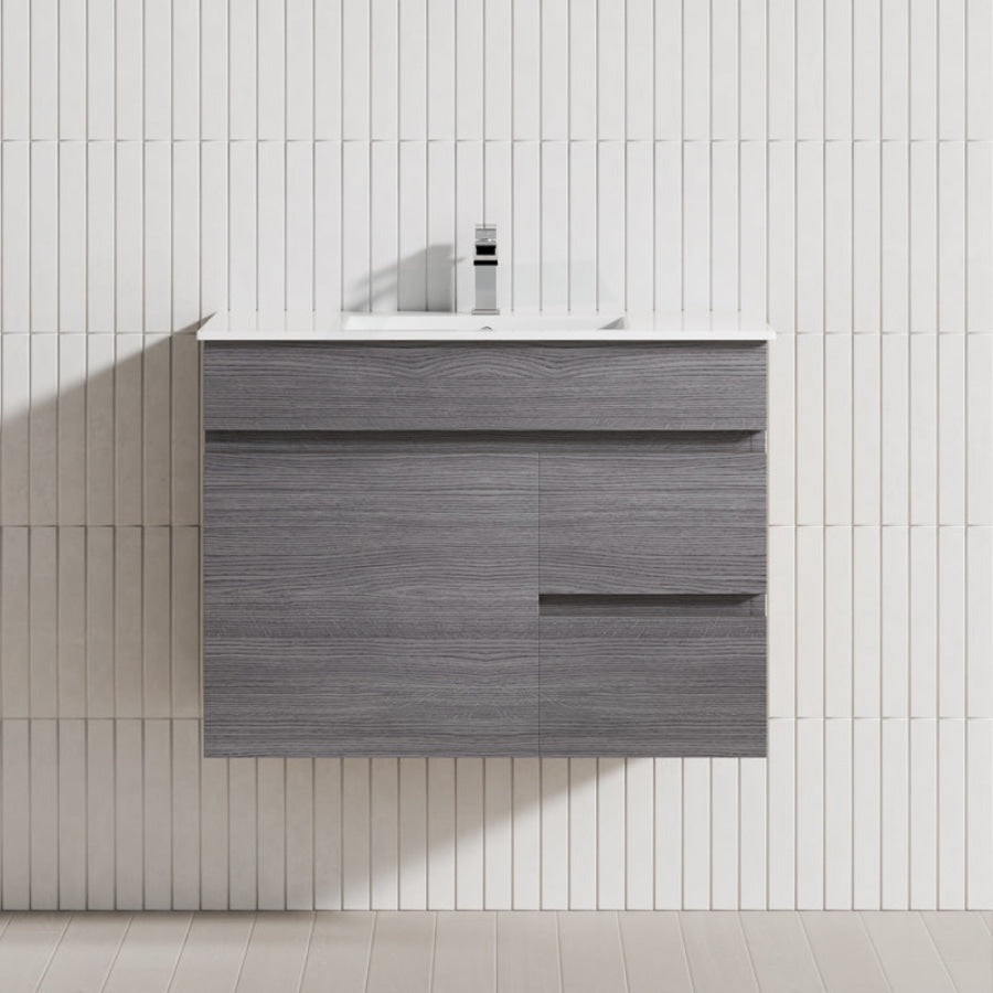 MDF Wall Hung Vanity Drawers Door Colour Selection - MyHomeware