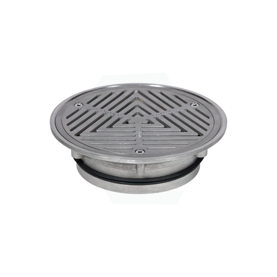 3Monkeez 200mm Round Stainless Steel Vinyl Floor Waste - MyHomeware