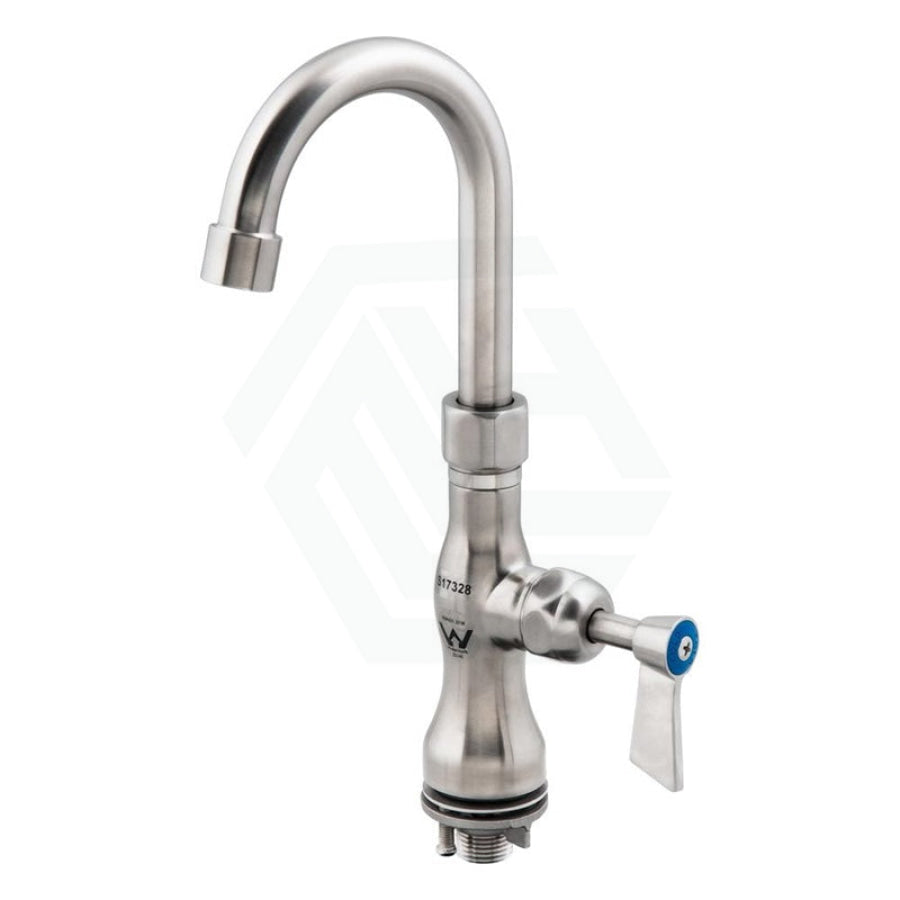 3Monkeez Single Hob Mount Tap Gooseneck Swivel Spout - MyHomeware