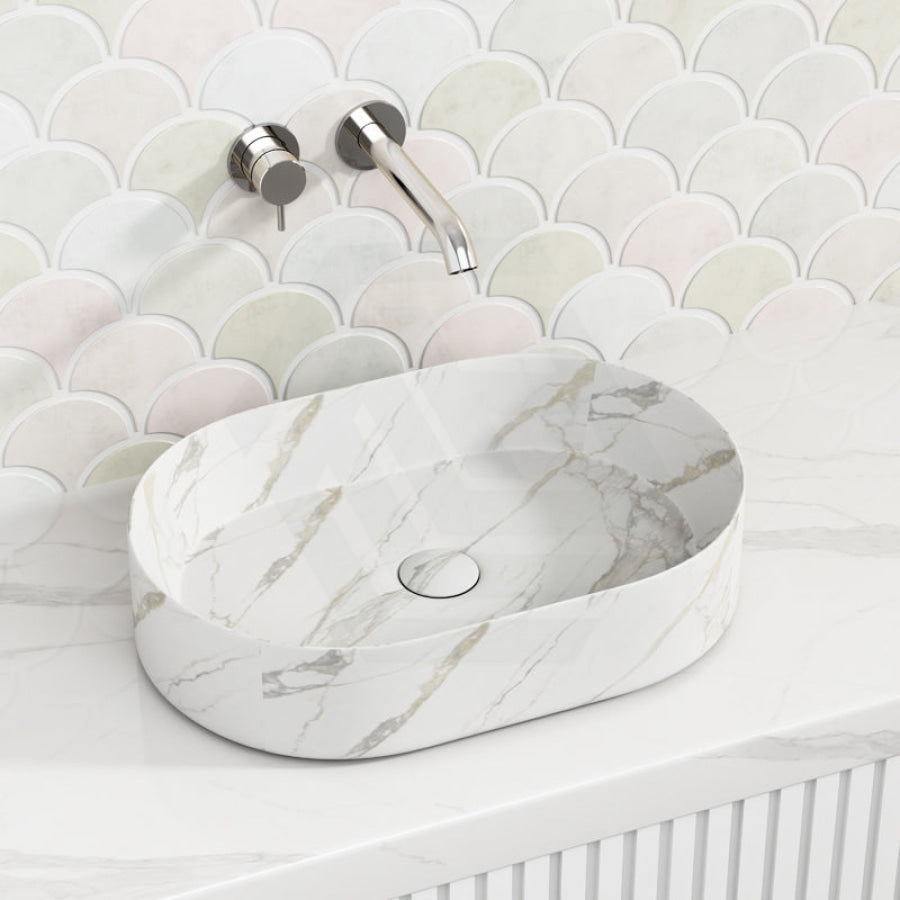 Above Counter Basin Oval Matt Carrara - MyHomeware