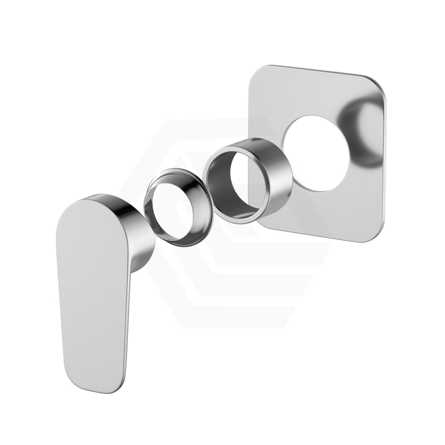 Kohler Aleo Chrome Square Plate Mixer Thin Trim Kit Only - MyHomeware