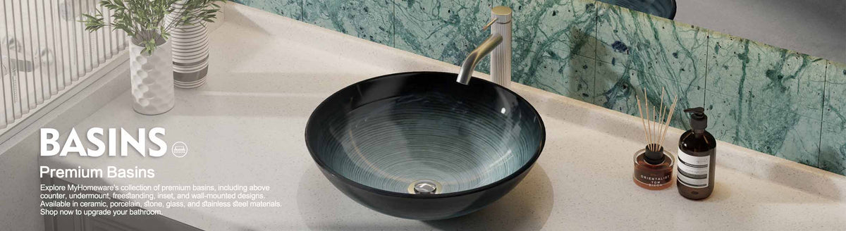 Premium Basins for Australian Bathrooms | MyHomeware