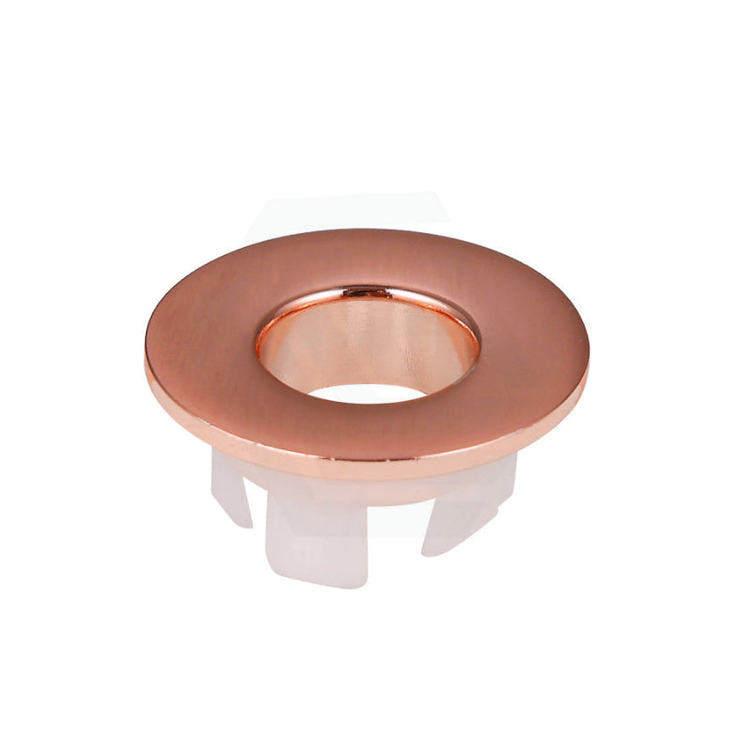 Basin Sink Round Overflow Ring Rose Gold - MyHomeware