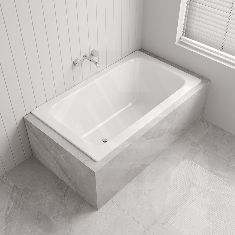 Broadway Grandisimo Bath 1400mm Rectangle Acrylic Drop In White