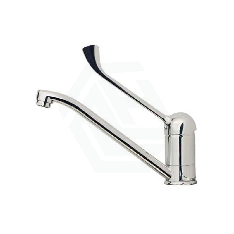 Chrome Kitchen Mixer with Extended Lever For Disabled - MyHomeware