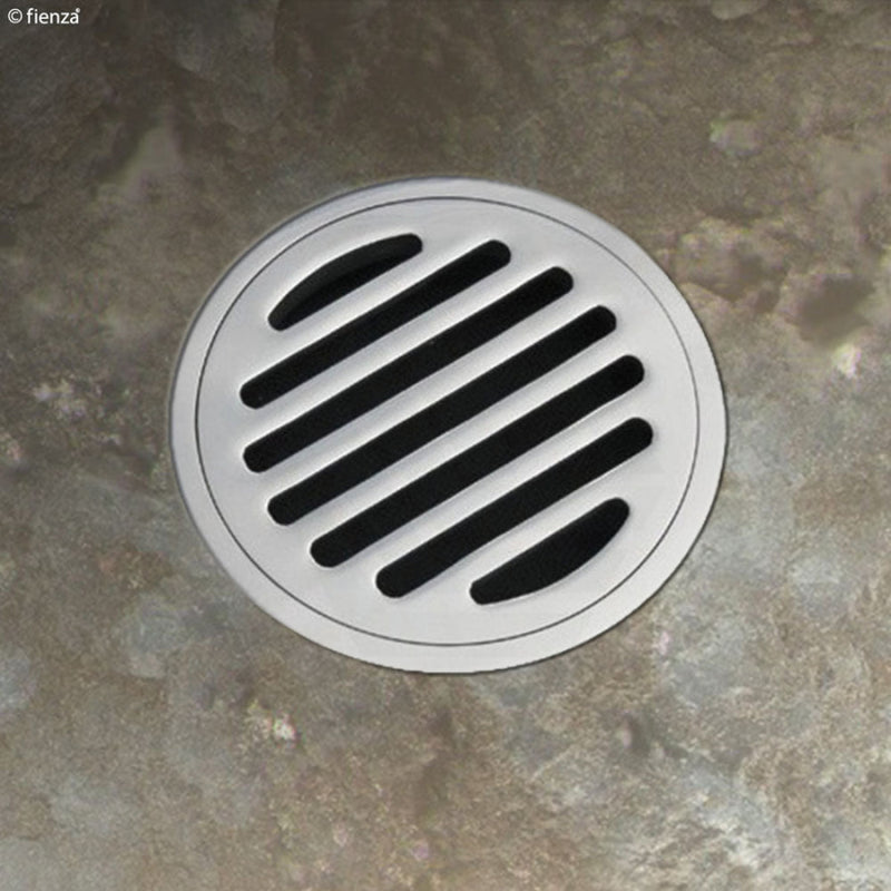 Fienza Round Floor Waste 100mm Outlet - MyHomeware