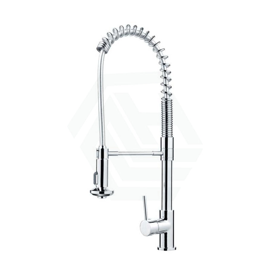 Shilo Coil Chrome Solid Brass Spring Swivel Sink Mixer - MyHomeware
