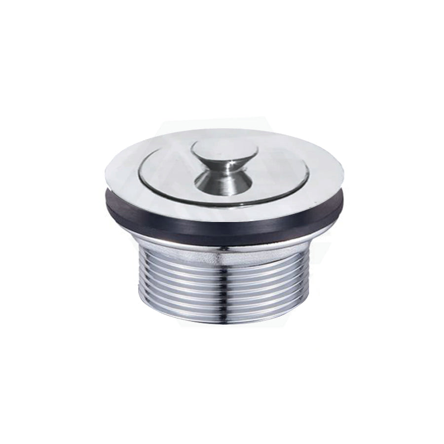 40mm 2-Piece Plug & Waste Non-Overflow Chrome - MyHomeware