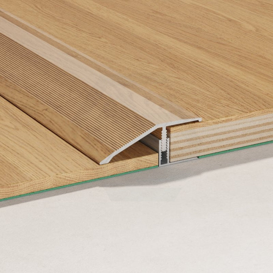 Flooring Aluminium Ramp Trim with Base 2700mm - MyHomeware