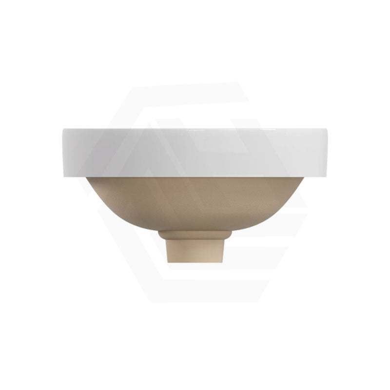350mm Aluca Round Slim Inset Basin Ceramic Various Colour - MyHomeware