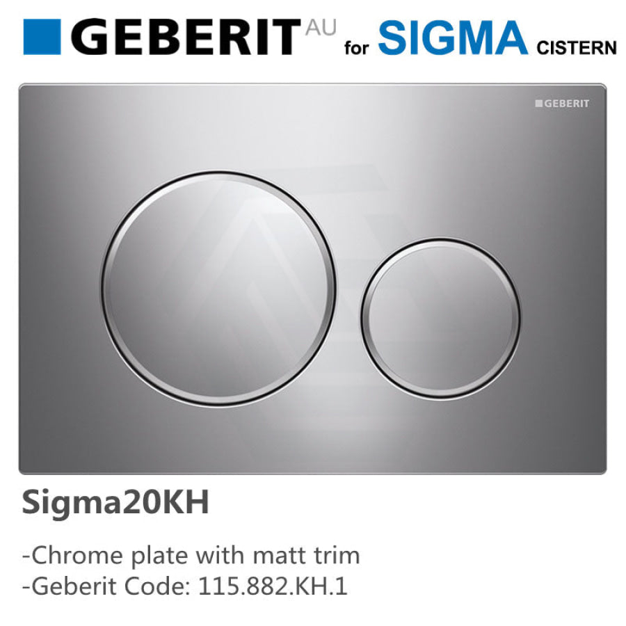 Geberit Sigma20 Toilet Round Button For Concealed Cistern - MyHomeware