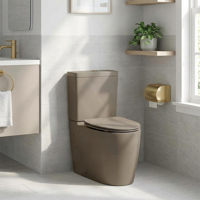 Kohler Grande Rimless Back to Wall Toilet Suite Cashmere - MyHomeware