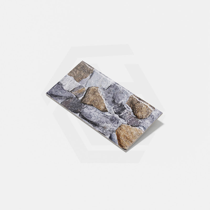 Pebble Stone Style Dark Beige & Grey External Tile - MyHomeware