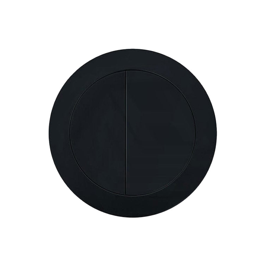 Toilet Water Tank Press Button Matt Black Dual Flush - MyHomeware