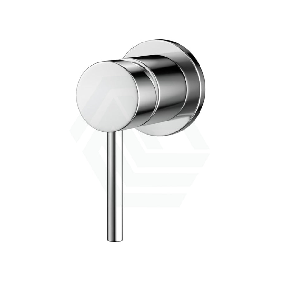 Meir OUTDOOR Wall Mixer Round 316 Stainless Steel - MyHomeware