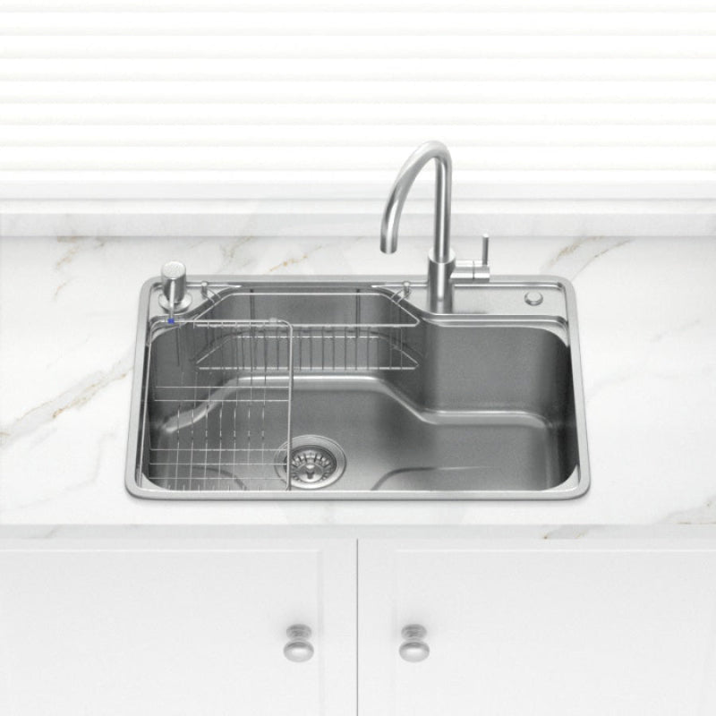 Yasumi Single Bowl Kitchen Sink Stainless Steel - MyHomeware
