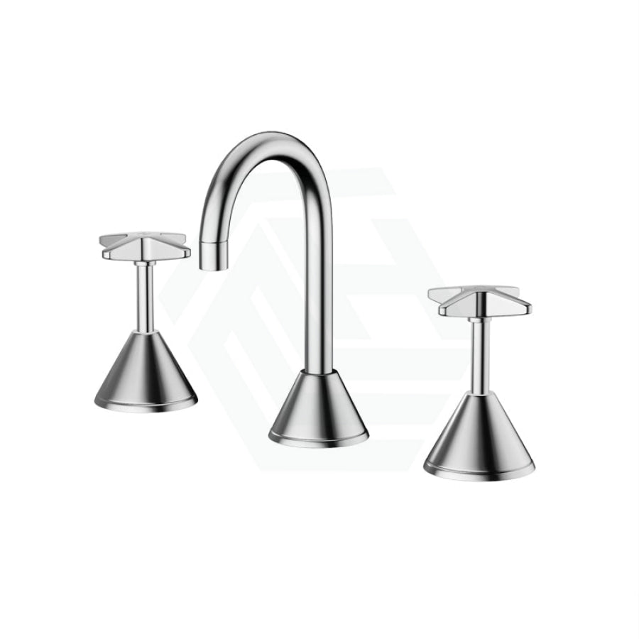 PGNZ Brass Zinc Alloy Basin Tap Set Chrome - MyHomeware