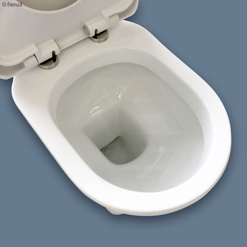 Close-Coupled Toilet Suite Boxed Rim White S-Trap - MyHomeware