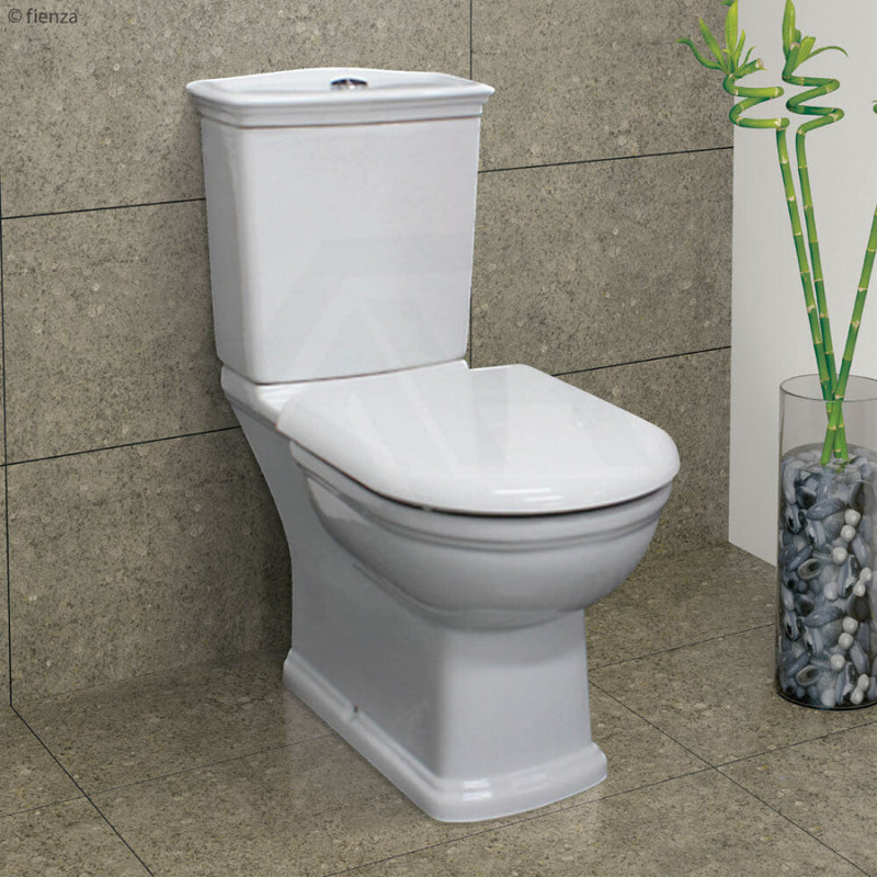 Close-Coupled Toilet Suite Boxed Rim White S-Trap - MyHomeware