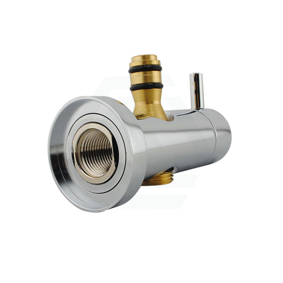 Aquaperla Twin Shower Rail With Diverter Top Inlet - MyHomeware