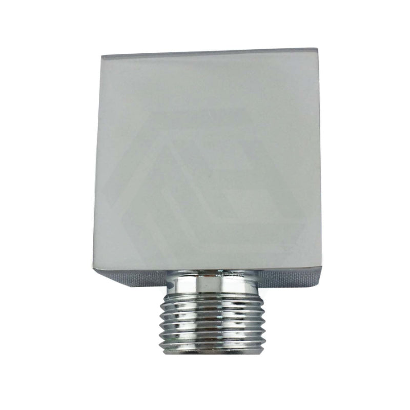 Water Inlet Connector Wall Elbow Square Brass Chrome - MyHomeware