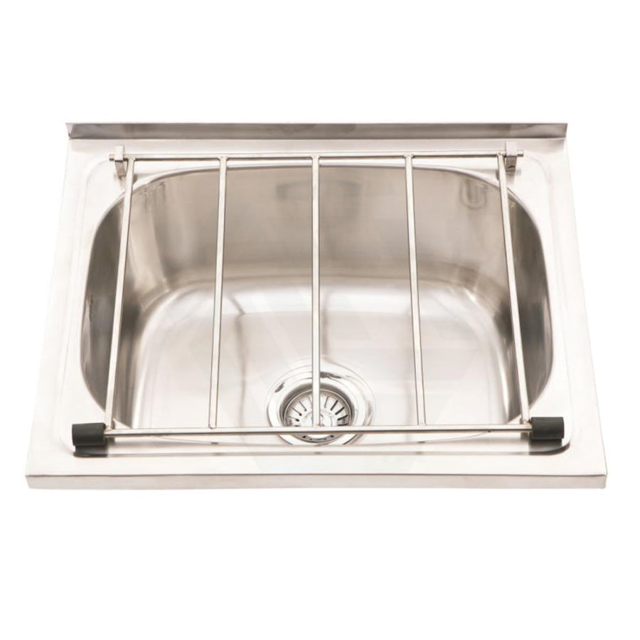 Stainless Steel Cleaners Sink with Grate - MyHomeware