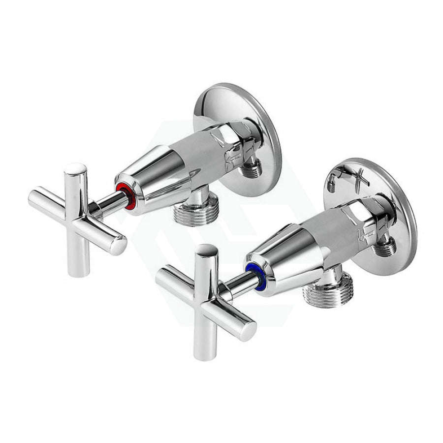 Brass Washing Machine Stop Tap Chrome - MyHomeware